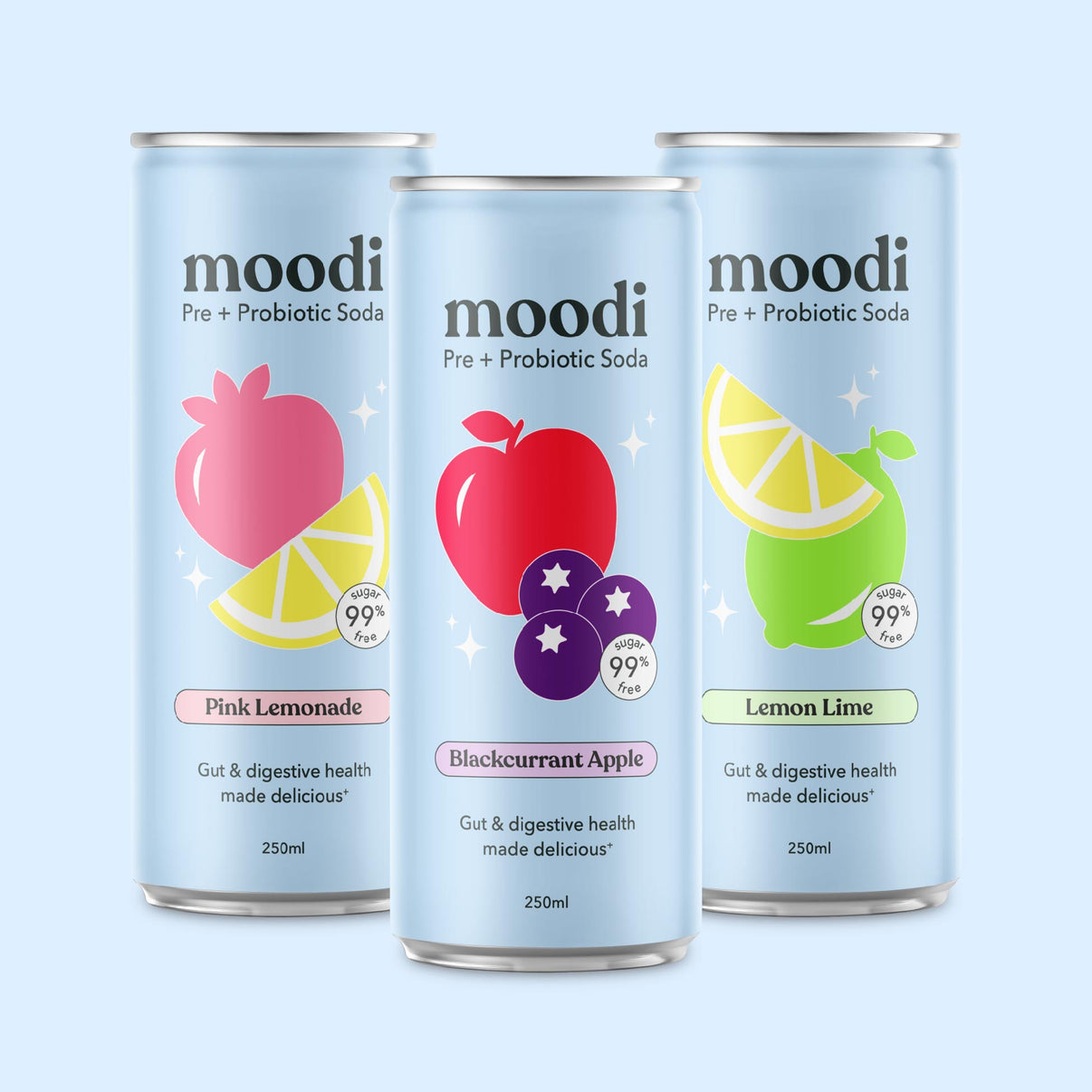 Pre + Probiotic Soda – Moodi