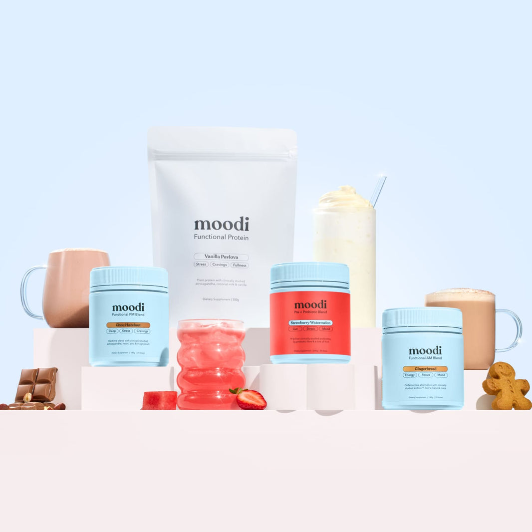 Functional Blends | For stress, energy, sleep & more | Shop All – Moodi